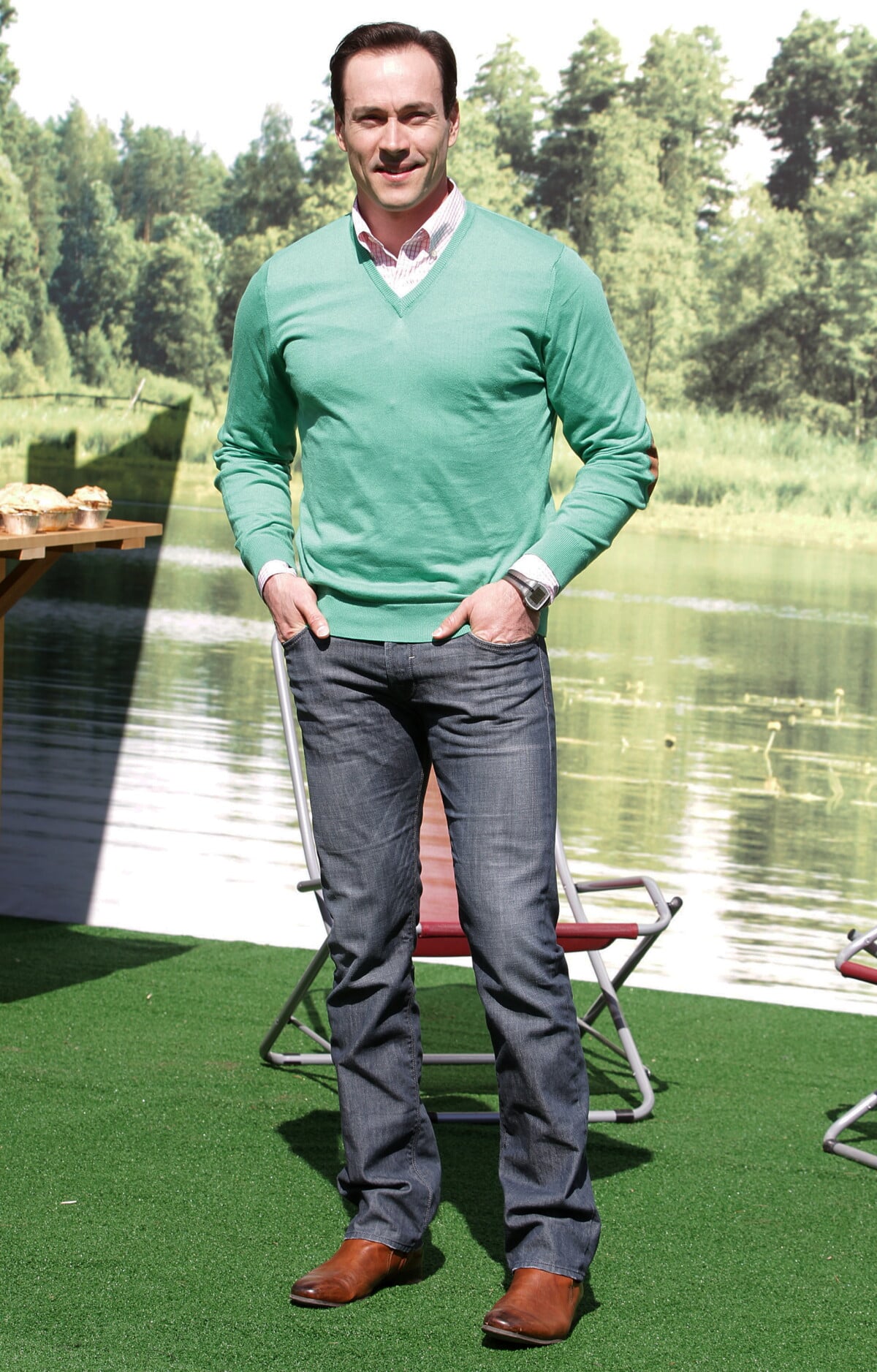Photo : Chris Klein lors du photocall du film American Pie 4 à Rome le ...