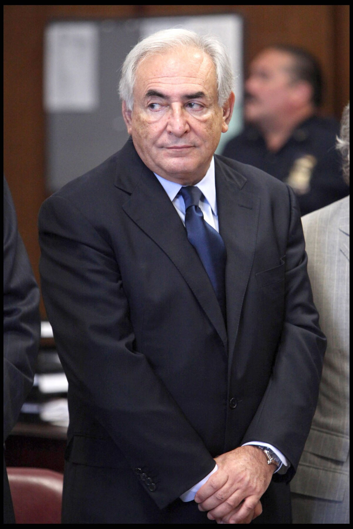 Photo : Dominique Strauss-Kahn à New York, le 6 juin 2011. - Purepeople