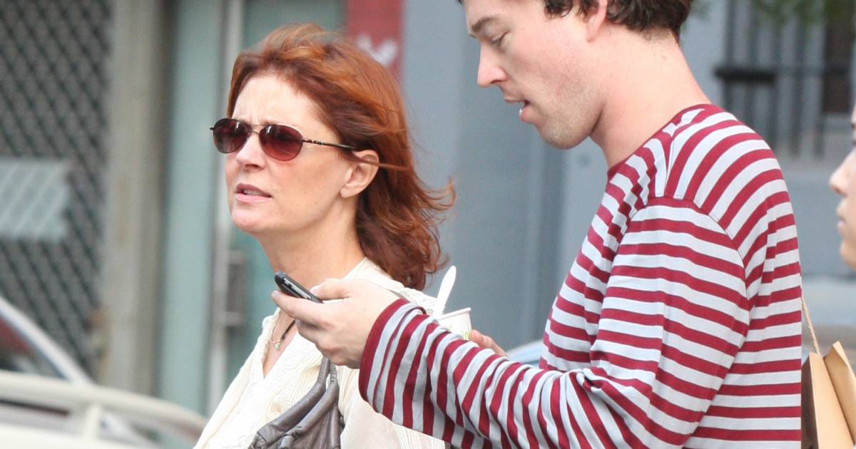 Susan Sarandon et Jonathan Bricklin à New York le 27 juillet 2014 ...