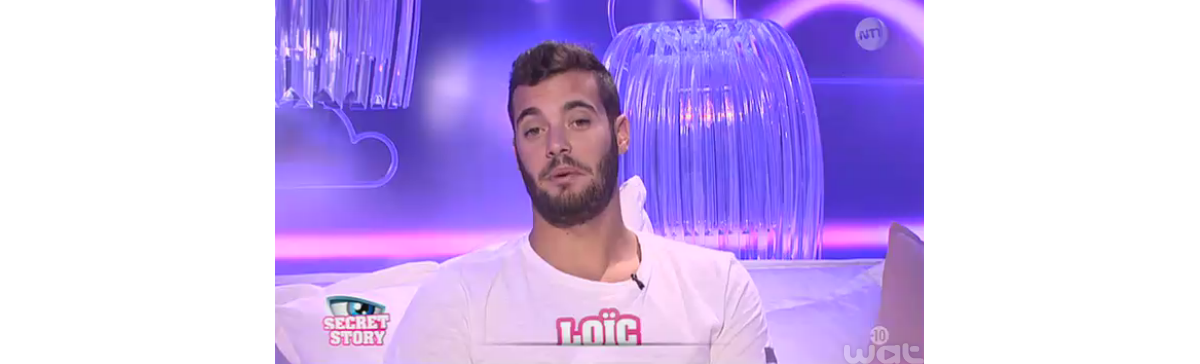 Photo : Loïc - Quotidienne de Secret Story 9 sur NT1. Le 31 août 2015 ...