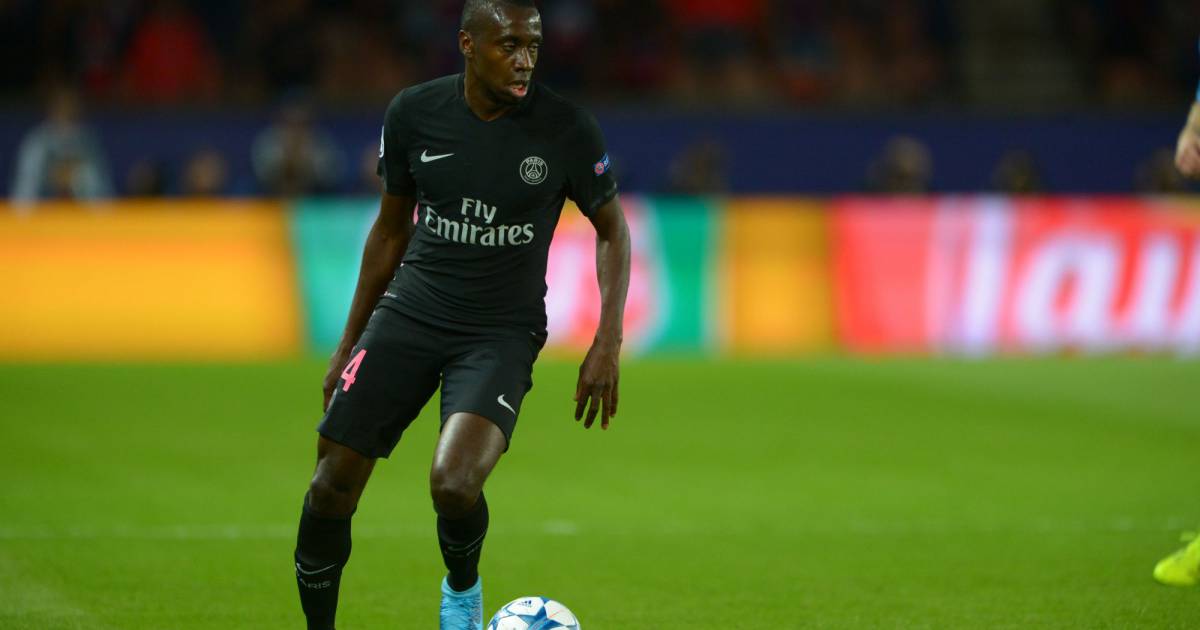 PSG's Blaise Matuidi during the Group stage of Champions League Group A ...