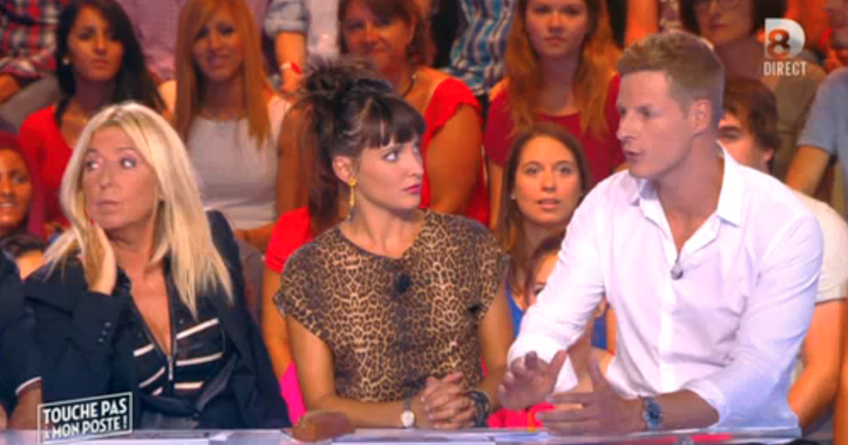 Angela Lorente, Erika Moulet et Matthieu Delormeau dans Touche pas à ...