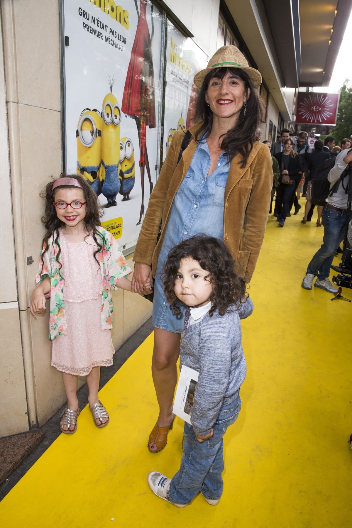 Photo : Romane Bohringer et ses enfants Raoul et Rose - Avant première ...