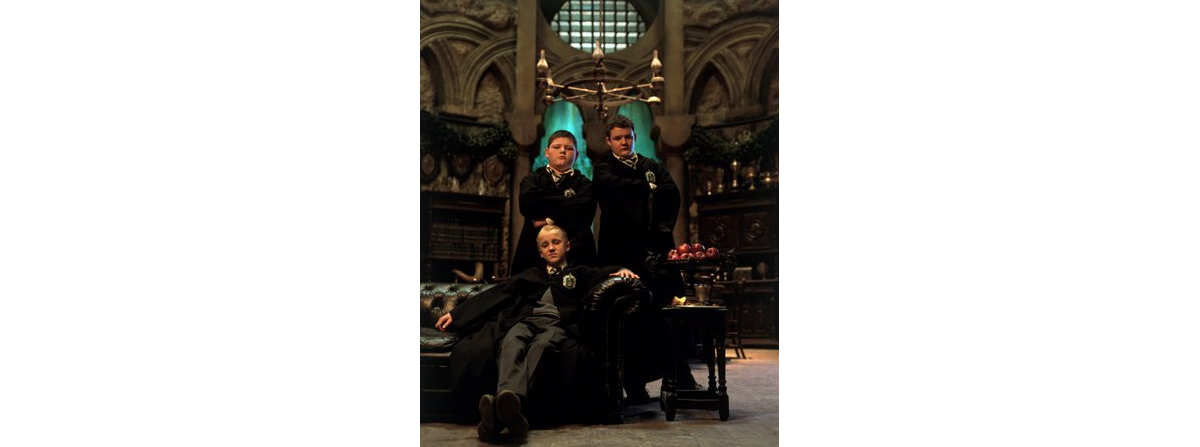 Photo : Tom Felton, Josh Herdman, Jamie Waylett en 2002. - Purepeople