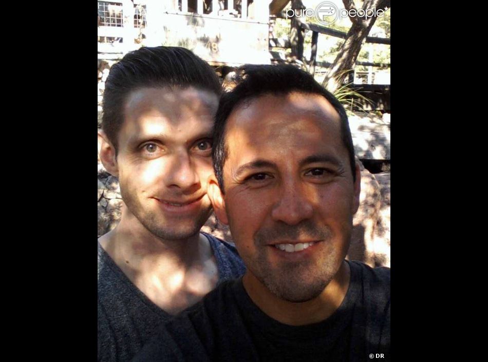 Danny Pintauro et son compagnon Wil Tabares, sur leur site internet ...