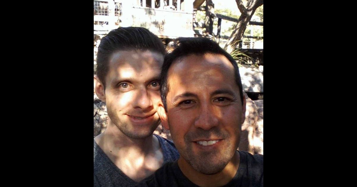 Danny Pintauro et son compagnon Wil Tabares, sur leur site internet ...