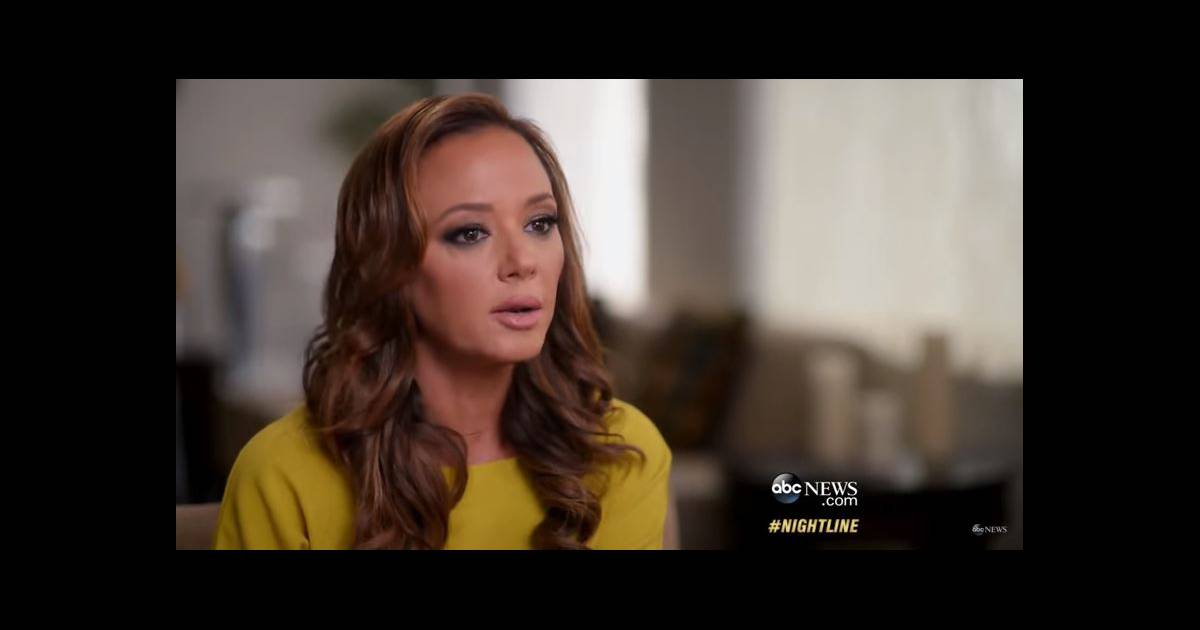 Leah Remini en interview pour 20/20 sur ABC. Octobre 2015 - Purepeople