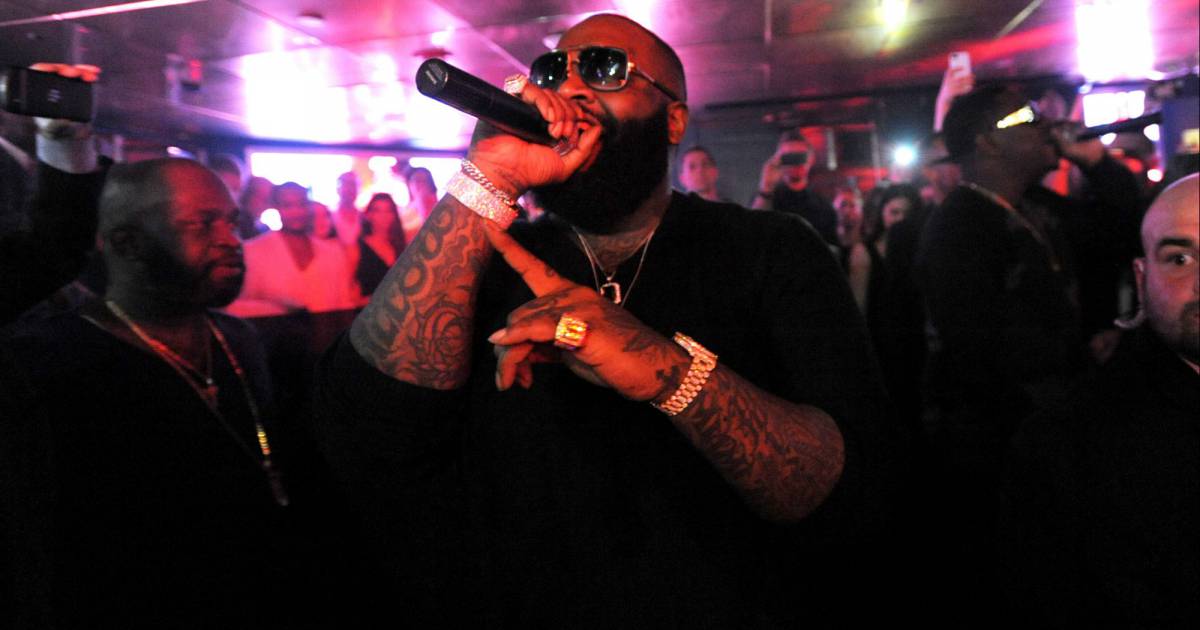 Rick Ross à Miami Beach. Décembre 2013. - Purepeople