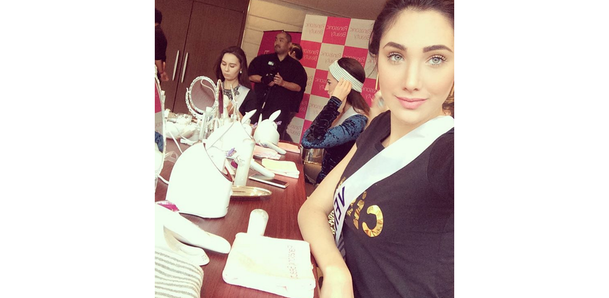 Photo : Edymar Martinez, Miss Venezuela au concours Miss International ...
