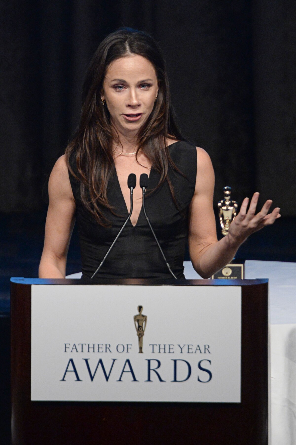 Photo : Barbara Bush lors desl "Father of the Year Awards" au Hilton ...
