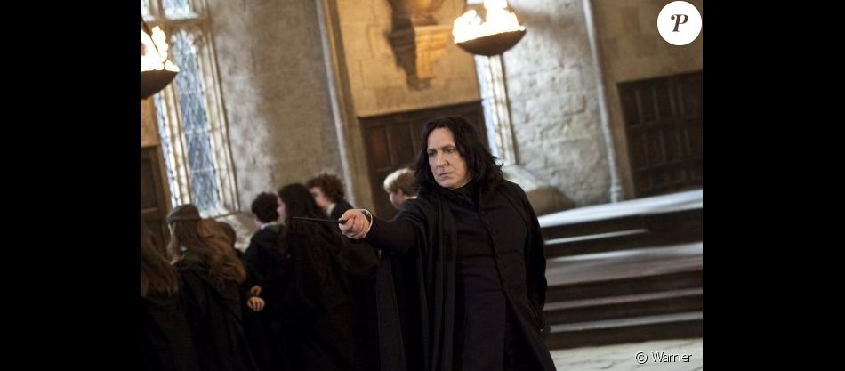 Alan Rickman, alias Severus Snape/Rogue, dans Harry Potter et les ...
