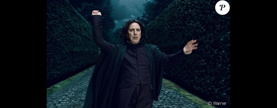 Alan Rickman, alias Severus Snape/Rogue, dans Harry Potter et les ...