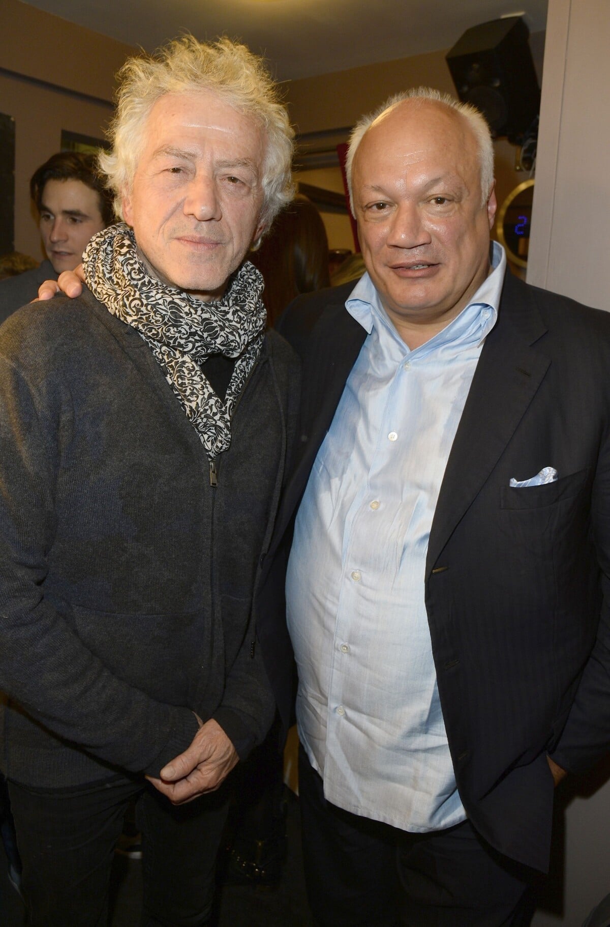 Photo : Exclusif - Jean-Luc Moreau et Eric-Emmanuel Schmitt lors de la ...
