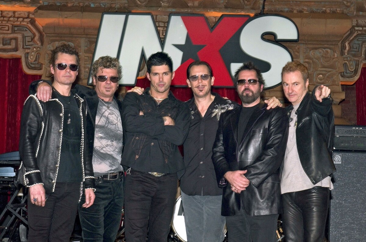 Photo : INXS (Garry Beers à droite) en septembre 2005 à Los Angeles ...
