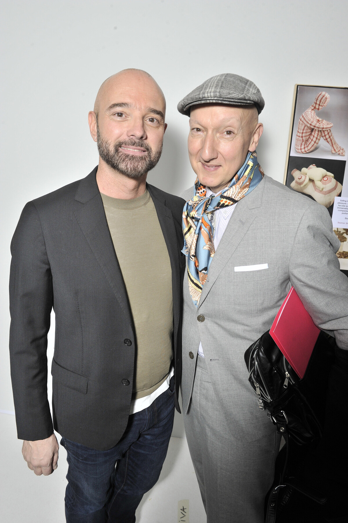 Photo : Bertrand Guyon (designer) et Stephen Jones - Défilé de mode ...