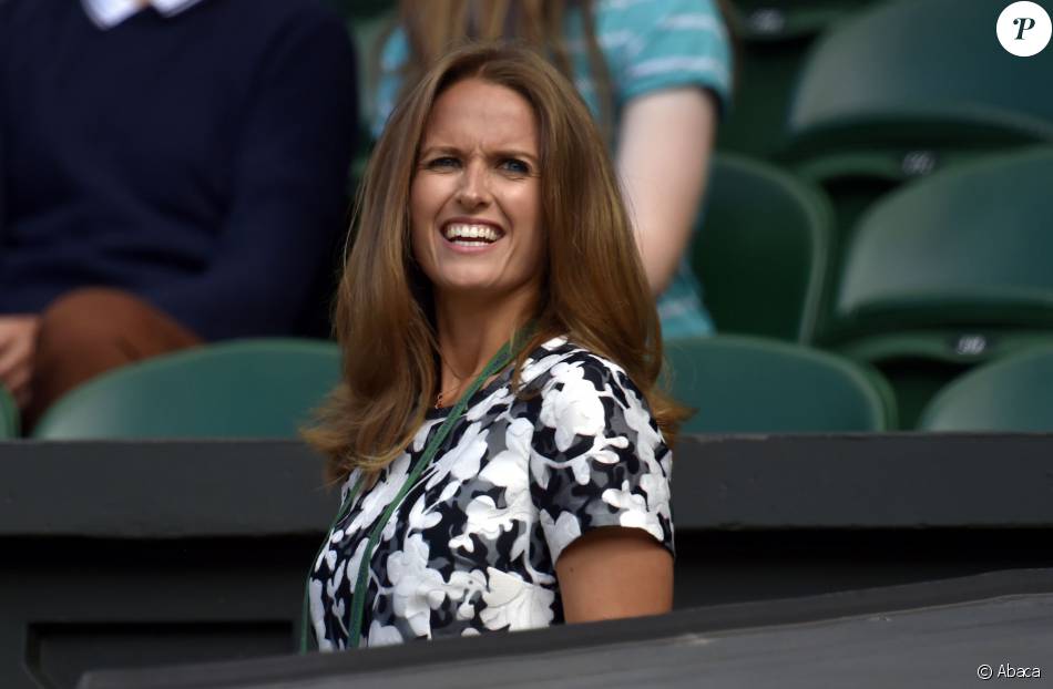 Kim Murray lors du tournoi de Wimbledon au All England Lawn Tennis and ...