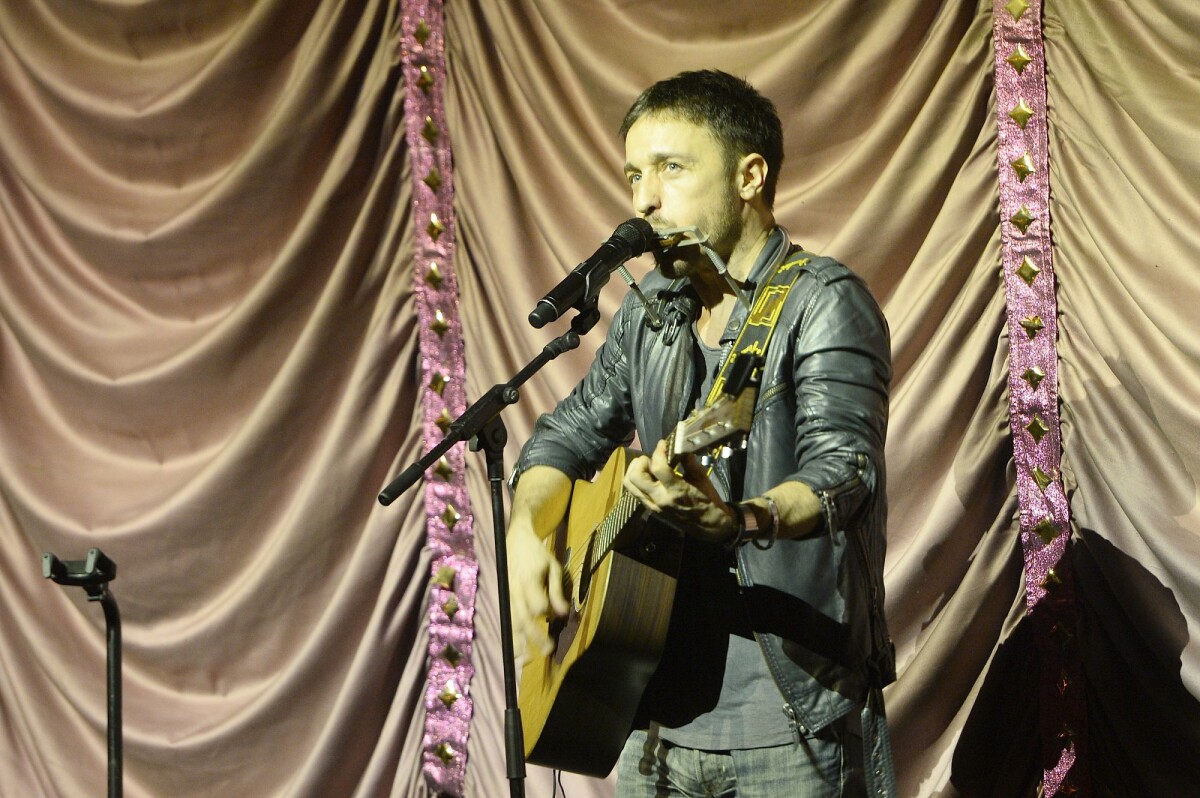 Photo : Exclusif - Le chanteur Sorel en première partie du concert de ...