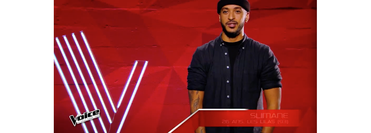 Photo : Le chanteur Slimane dans The Voice 5, le samedi 6 février 2016 ...