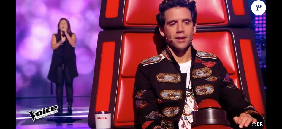 Mika dans The Voice 5, le samedi 6 février 2016, sur TF1 - Purepeople
