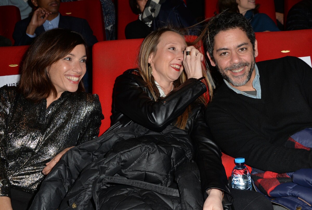 Photo : Exclusif - Aure Atika, Audrey Lamy (enceinte) et Manu Payet ...