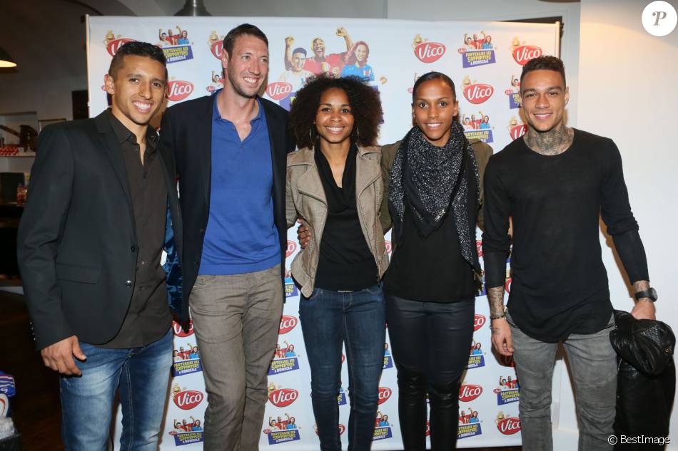 Marquinhos, Alain Bernard, Laura Georges, Marie-Laure Delie, Gregory ...