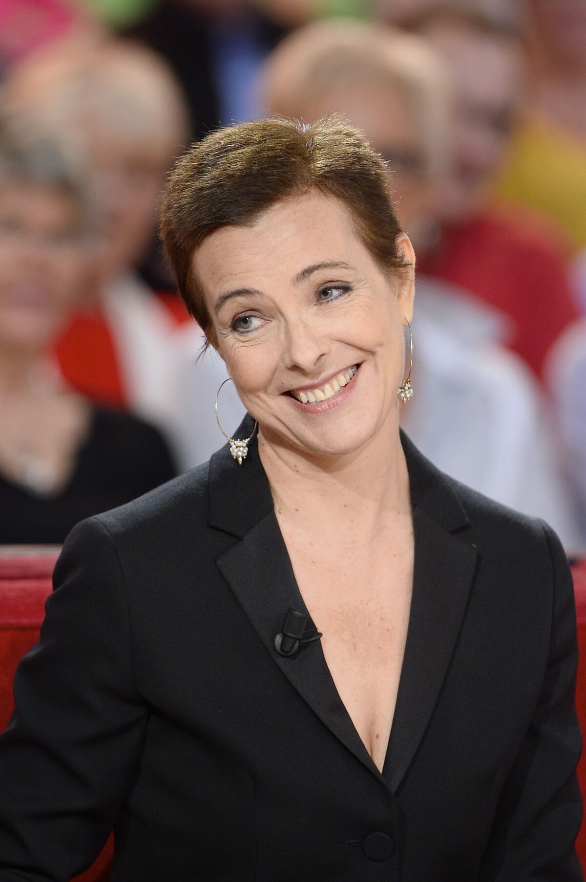 Photo : Carole Bouquet - Enregistrement de l'émission "Vivement ...
