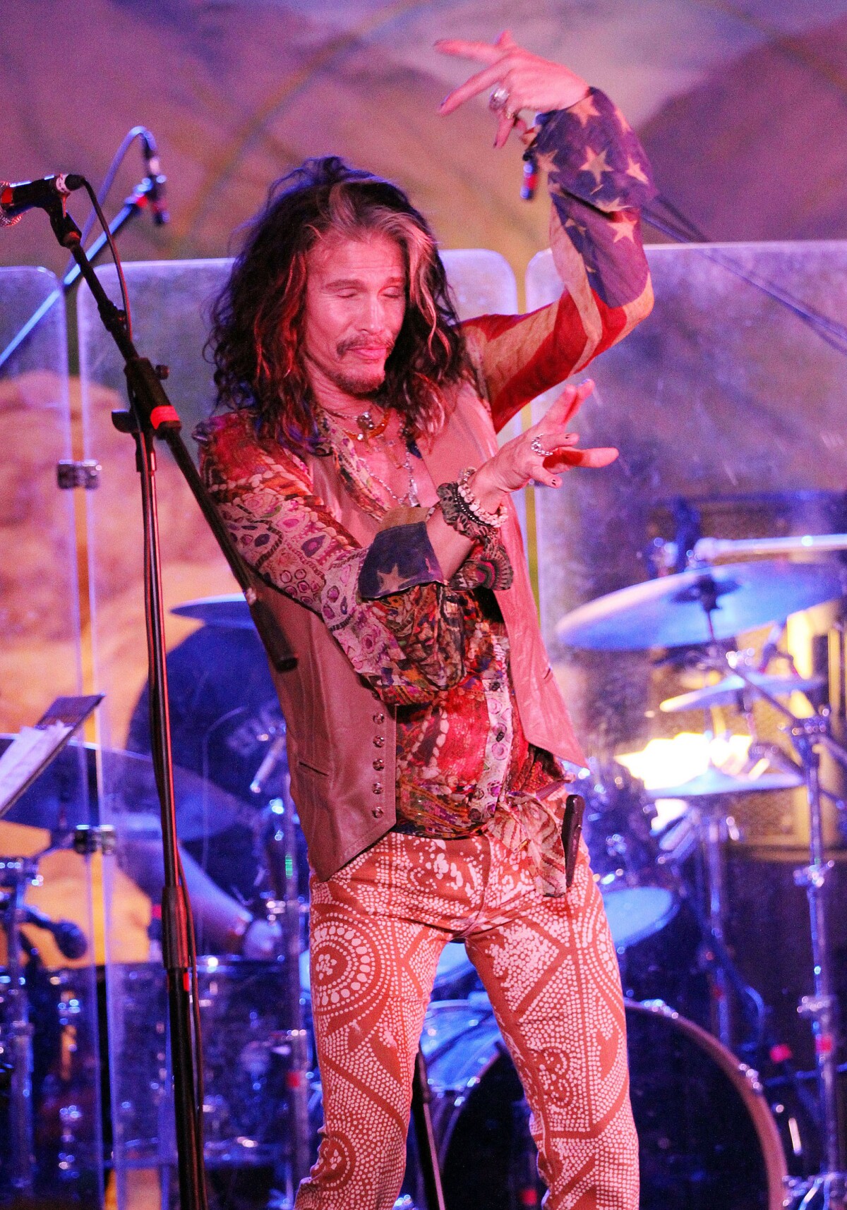 Photo : Steven Tyler à la soirée du nouvel an 2016 de Shep Gordon au ...