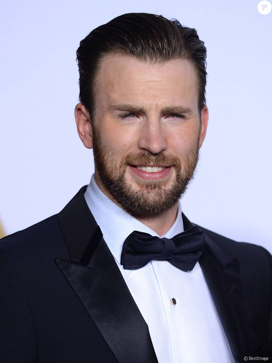 Chris Evans à la 88ème cérémonie des Oscars à Hollywood, le 28 février ...