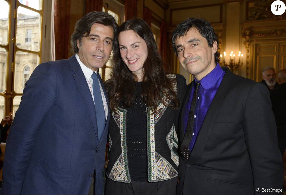 Ariel Wizman et sa compagne Osnath Assayag avec Alexandre Zouari ...