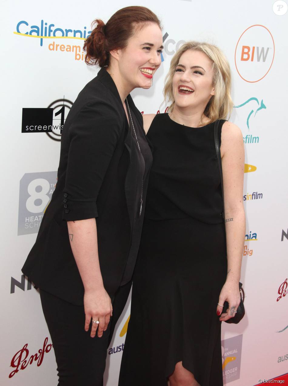 Ashleigh Bell, Olivia Ledger au diner Australians In Film Heath Ledger ...