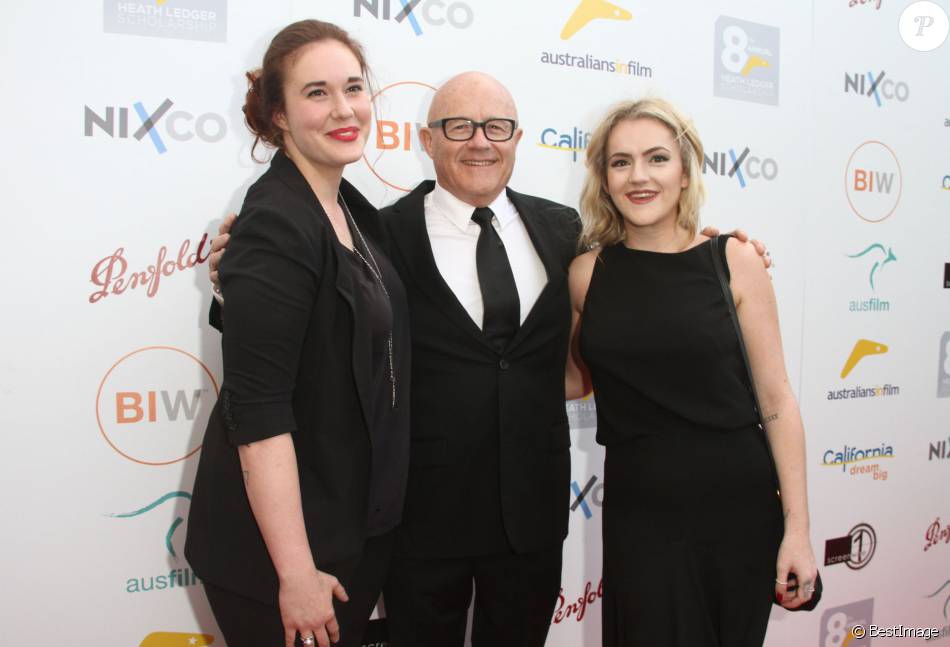 Ashleigh Bell, Kim Ledger, Olivia Ledger au diner Australians In Film ...