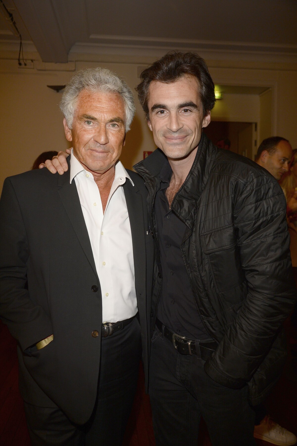 Photo : Semi-exclusif - Jean-Paul Enthoven et son fils Raphaël Enthoven ...