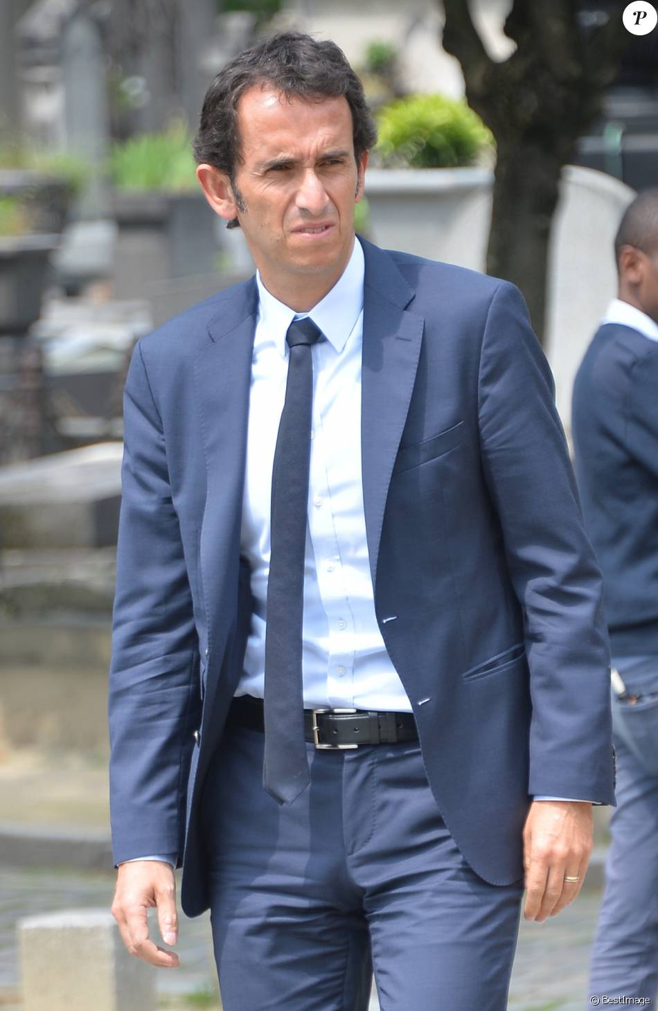 Alexandre Bompard - Obsèques de Emmanuel Maubert au cimetière du Père ...