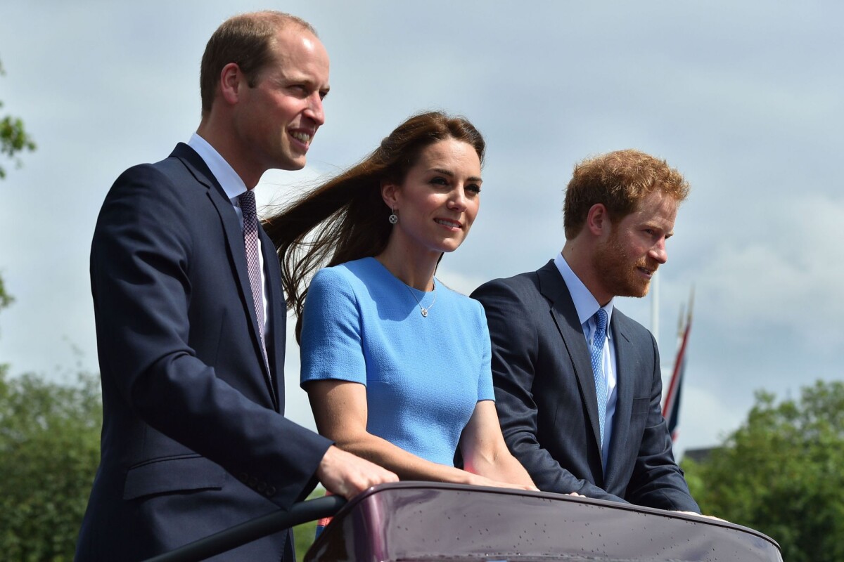 Photo : Kate Middleton, duchesse de Cambridge, entre le prince William ...