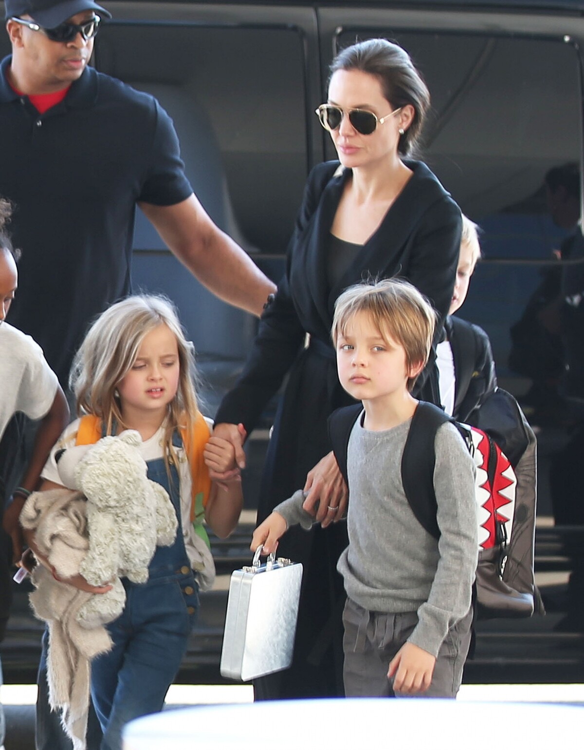 Photo Exclusif Angelina Jolie Et Ses Enfants Shiloh Knox Vivienne
