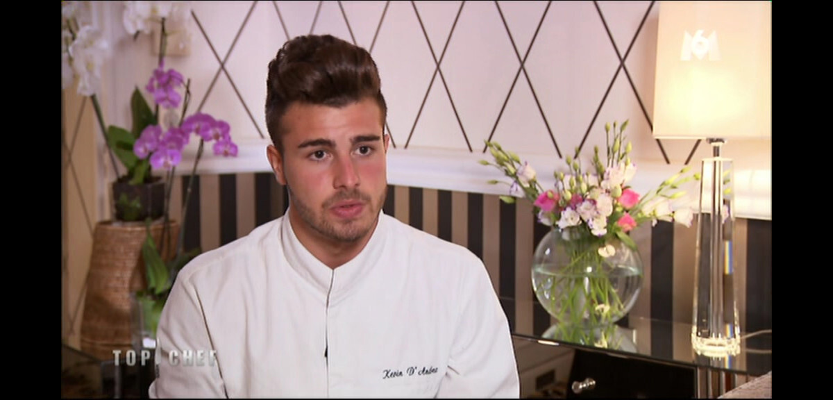 Photo : Kevin d'Andréa, interviewé dans un épisode de Top Chef 2015 ...