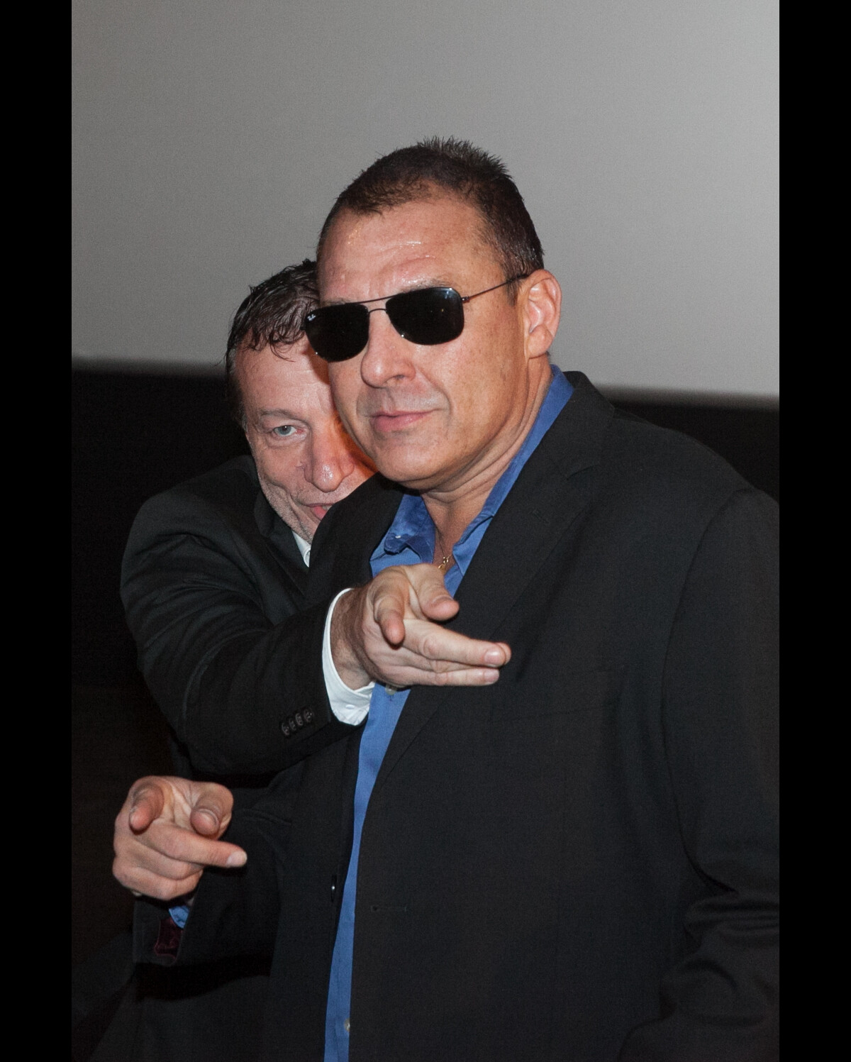 Photo : Tom Sizemore et Philippe Levy - Avant-première du film "Five ...