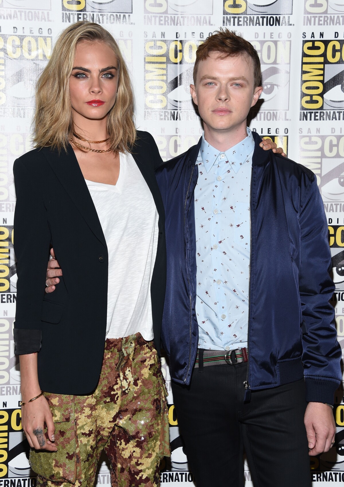 Photo : Cara Delevingne & Dane Dehaan au panel d'EuropaCorp pour ...