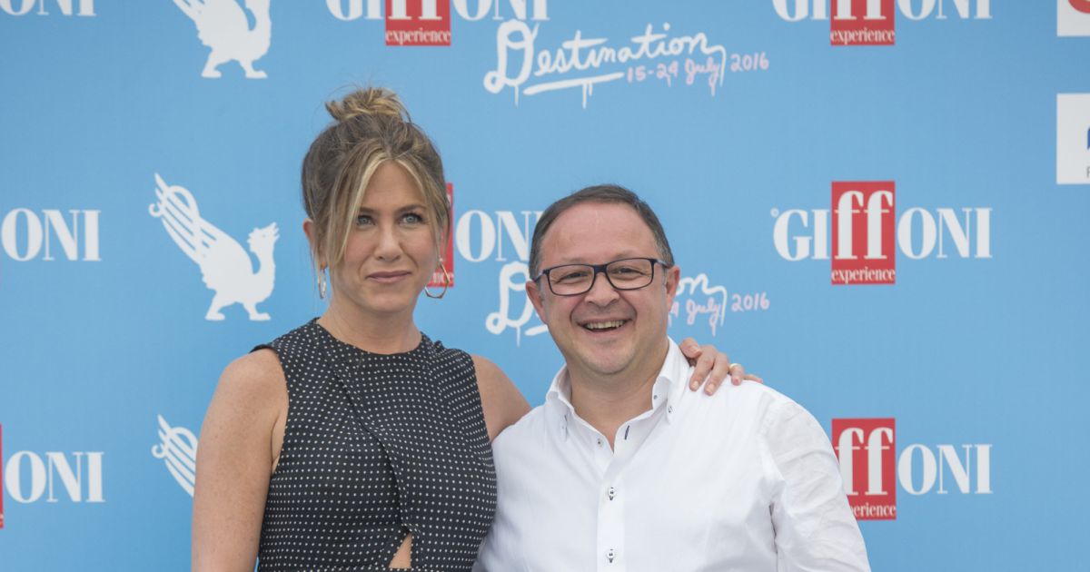 Jennifer Aniston et Pietro Rinaldi à la 46e édition du Festival du film ...