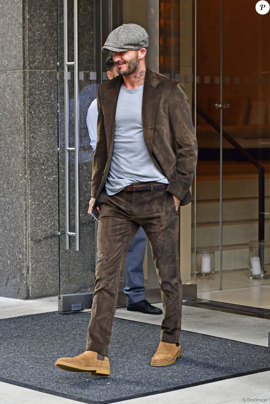 David Beckham à New York le 11 septembre 2016. - Purepeople