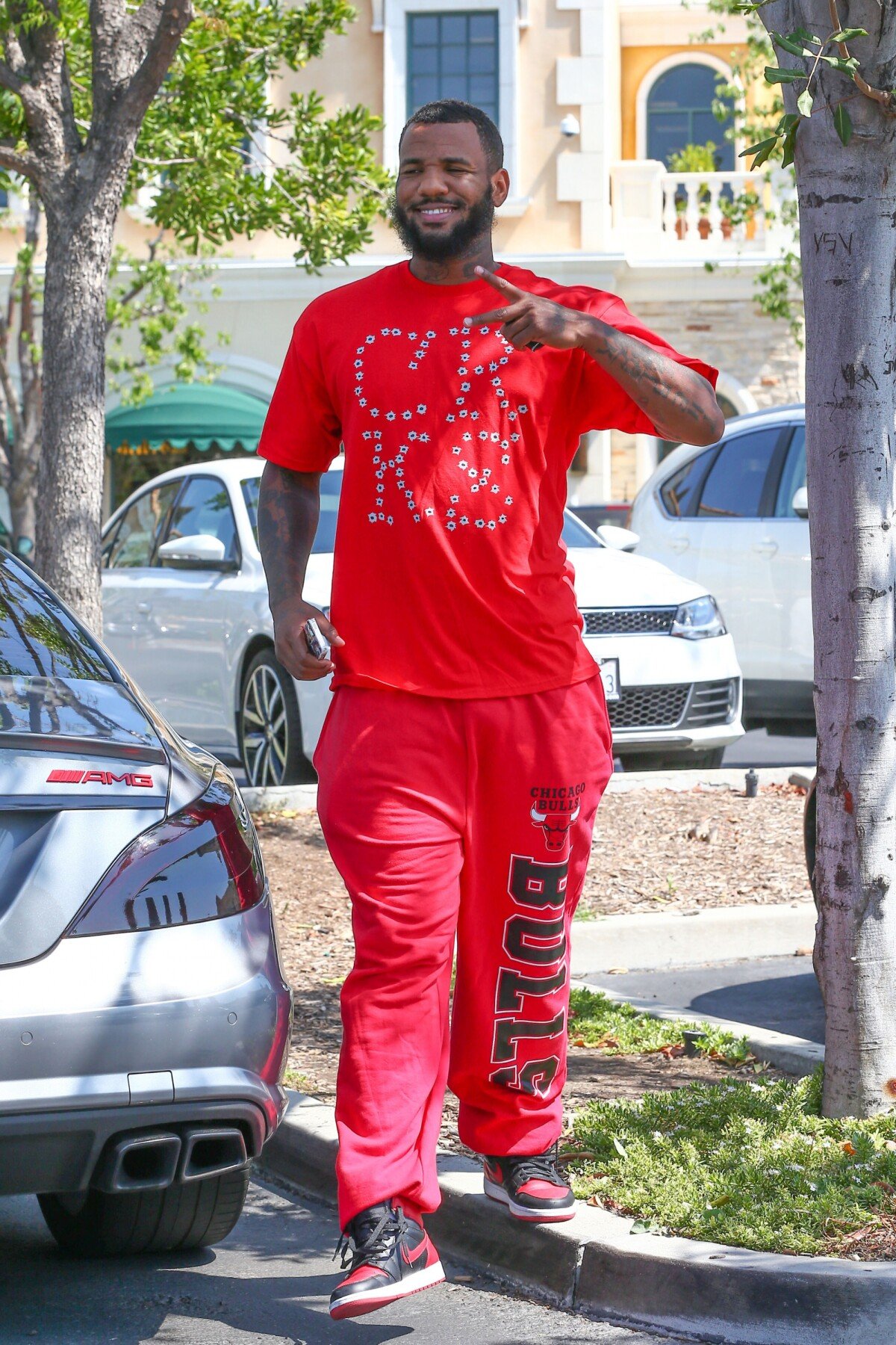 Photo : Exclusive - Jayceon Terrell Taylor alias The Game dans les rues ...
