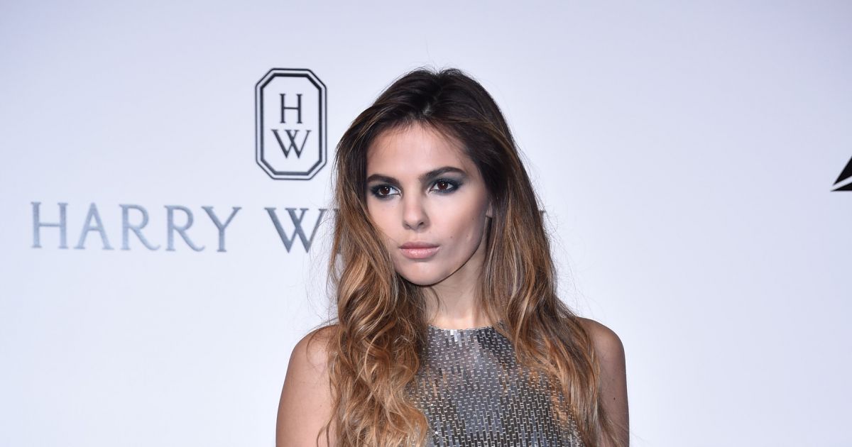 Doina Ciobanu durant le photocall de la soirée AmfAR à Milan en Italie ...