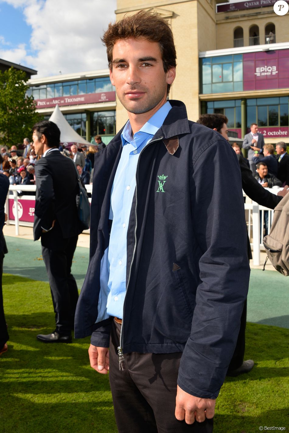 Astier Nicolas au 95ème Qatar Prix de l'Arc de Triomphe à l'Hippodrome ...