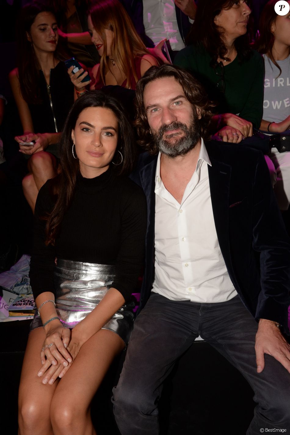 Fréderic Beigbeder et sa femme Lara Micheli lors de la Soirée de la ...