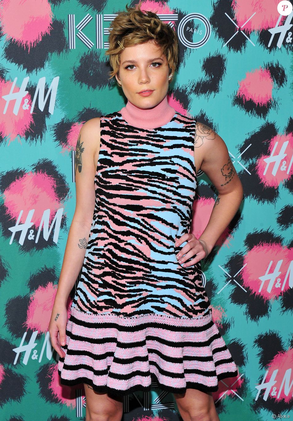 Halsey, Ashley Nicolette Frangipane assiste à la soirée de lancement de ...