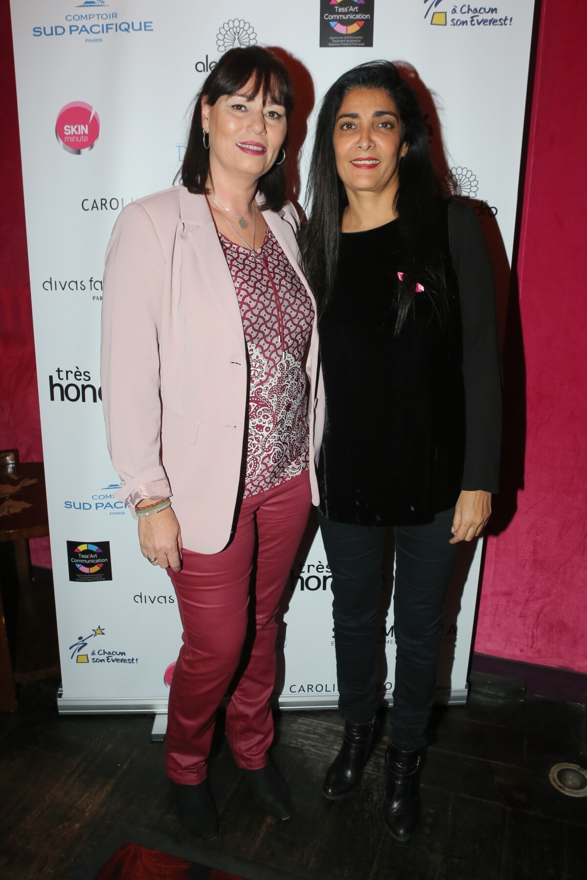 Photo : Exclusif - Elisabeth Deshayes, Fatima Adoum à la Soirée ...