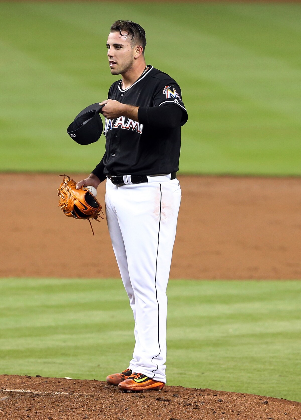 Photo : Jose Fernandez, lanceur des Miami Marlins en MLB, a trouvé la ...