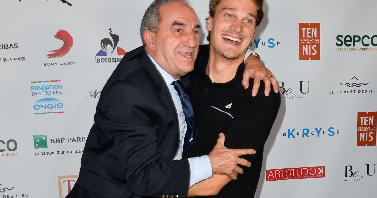 Jean Gachassin et Yannick Agnel à la soirée de gala des 20 ans de l ...