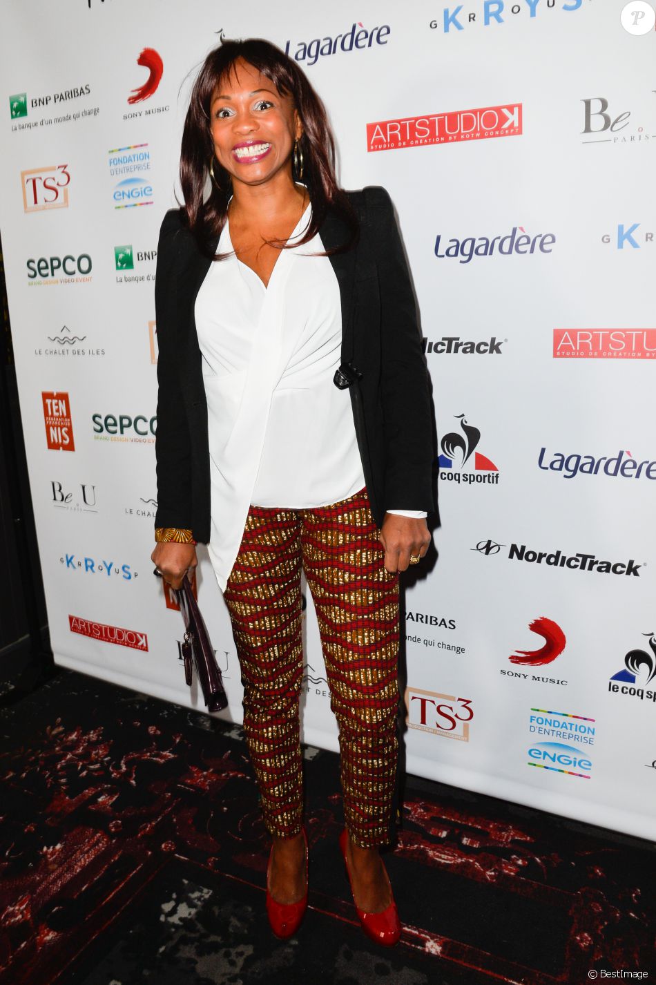 Laura Flessel-Colovic à la soirée de gala des 20 ans de l'association ...