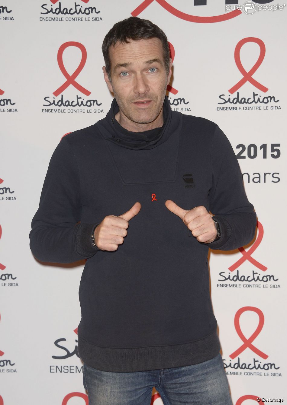 Marc-Emmanuel Dufour, à la soirée de lancement du Sidaction 2015, à ...